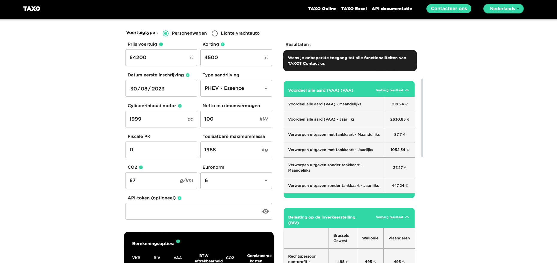 Febiac lanceert TAXO, een complete online calculator voor ...